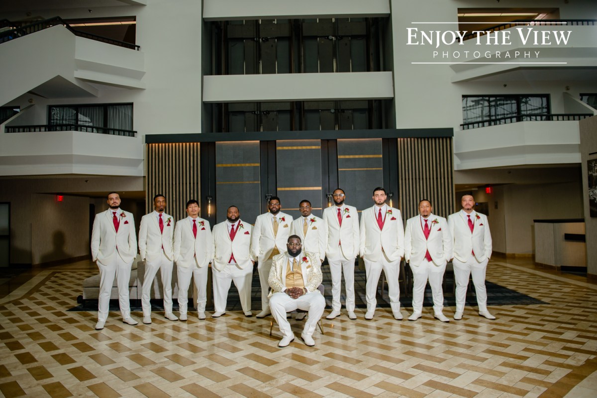 Aisha & Matthew {HYPE Athletics Wayne Wedding} – Enjoy the View Photography